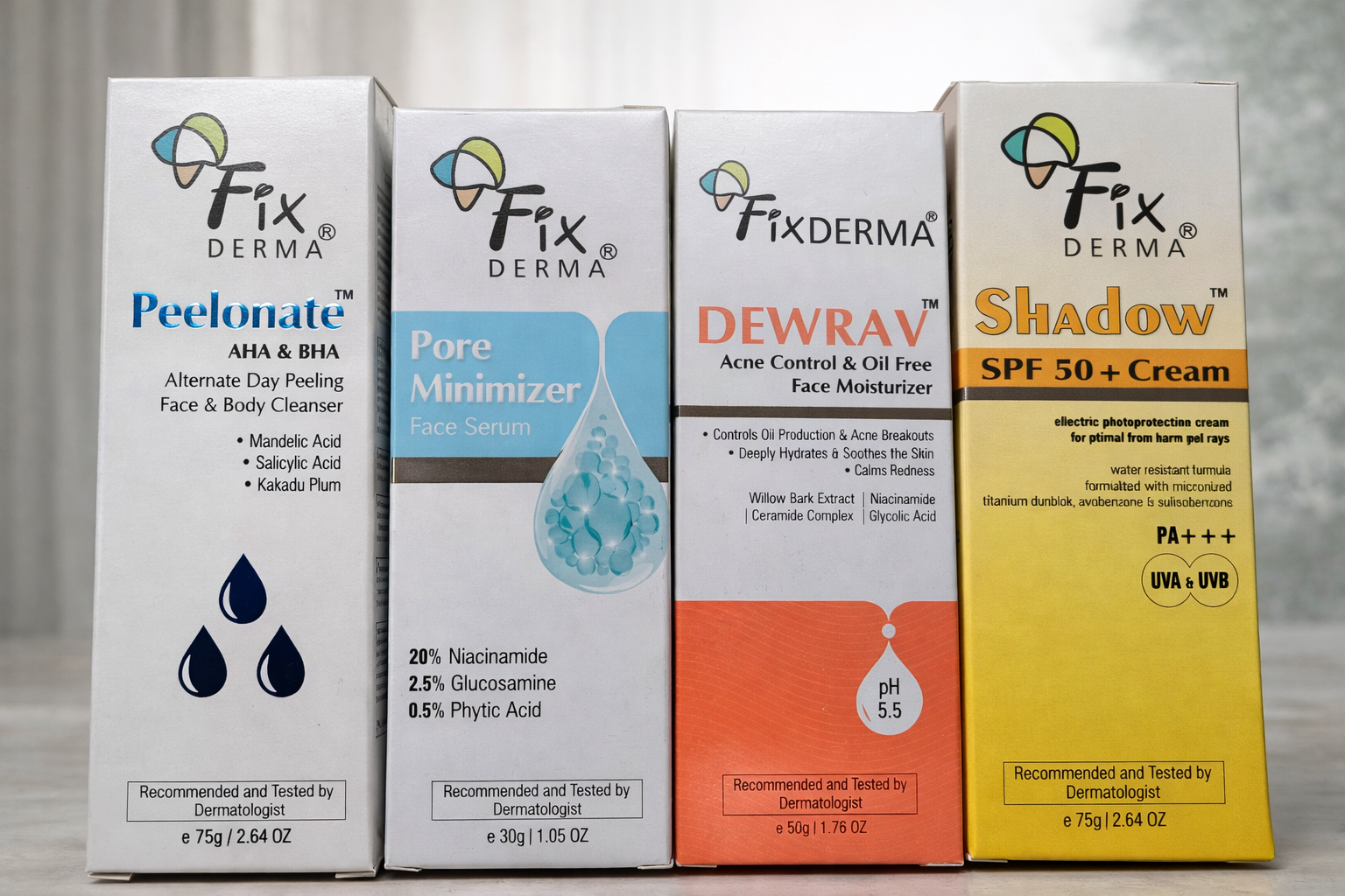 Fix Derma Complete Acne & Oil Control Skincare Combo – Siyara Beauty